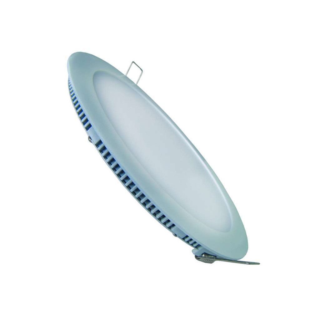 Spot LED encastrable extra plat 11W Gris - Blanc du Jour 6000K | Leroy ...