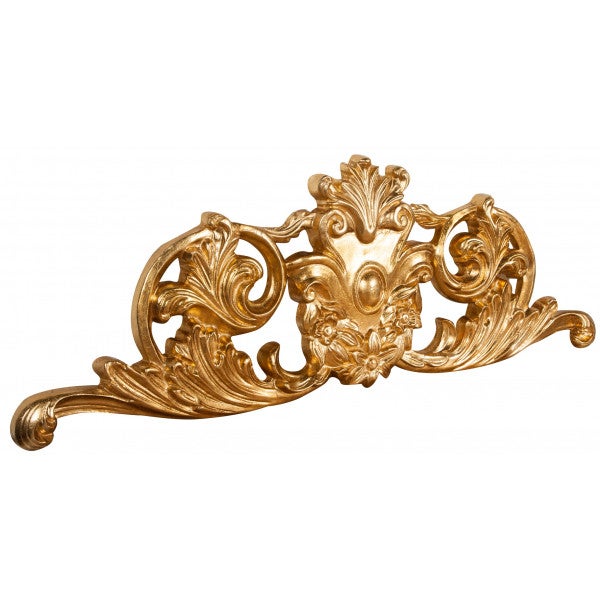 Trumeau en bois finition feuille or vieilli aux dimensions L98 xPR4 ...