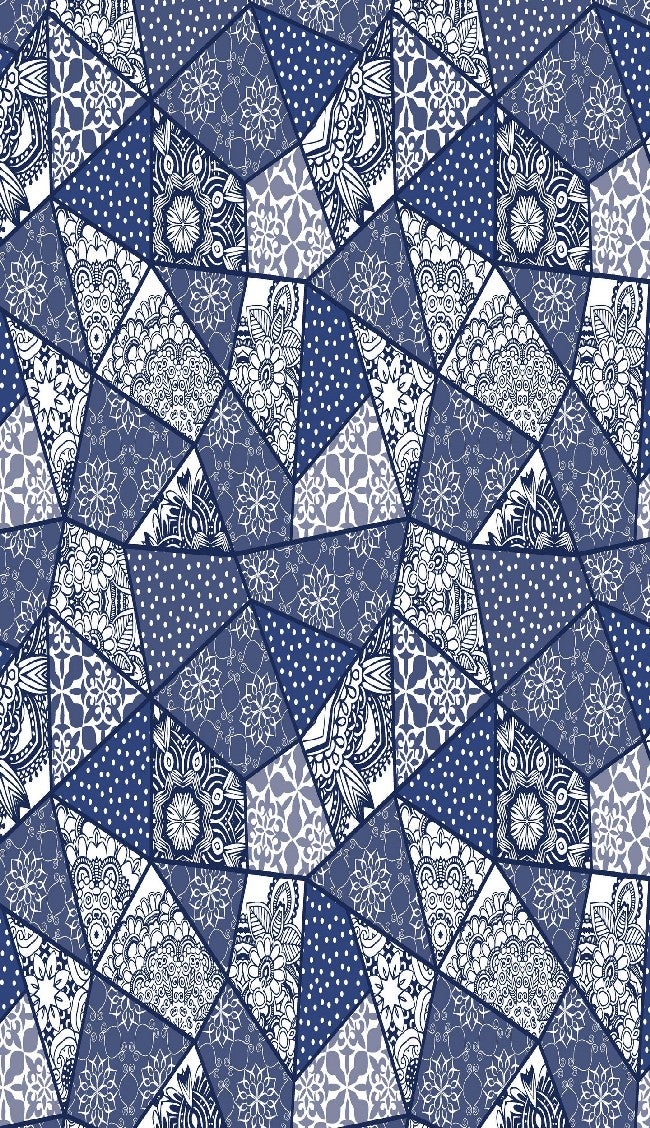 Tapis Imprimé D' Intérieur Géométrique - Multicouleur - 80 X 300 Cm ...