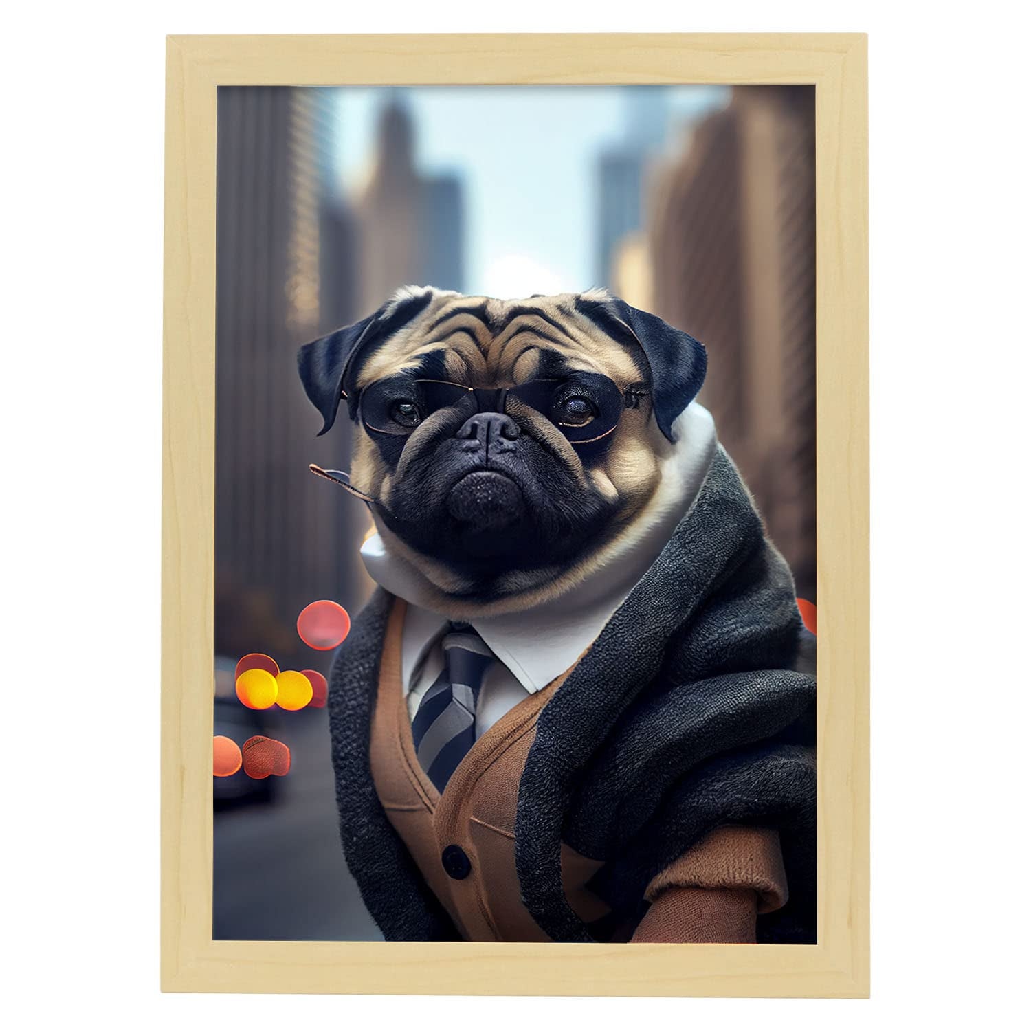 Nacnic Affiche Du Husky Sibérien En Style Photographie Illustrations ...