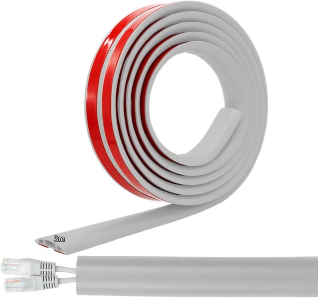 Cache cable electrique au sol au meilleur prix | Leroy Merlin