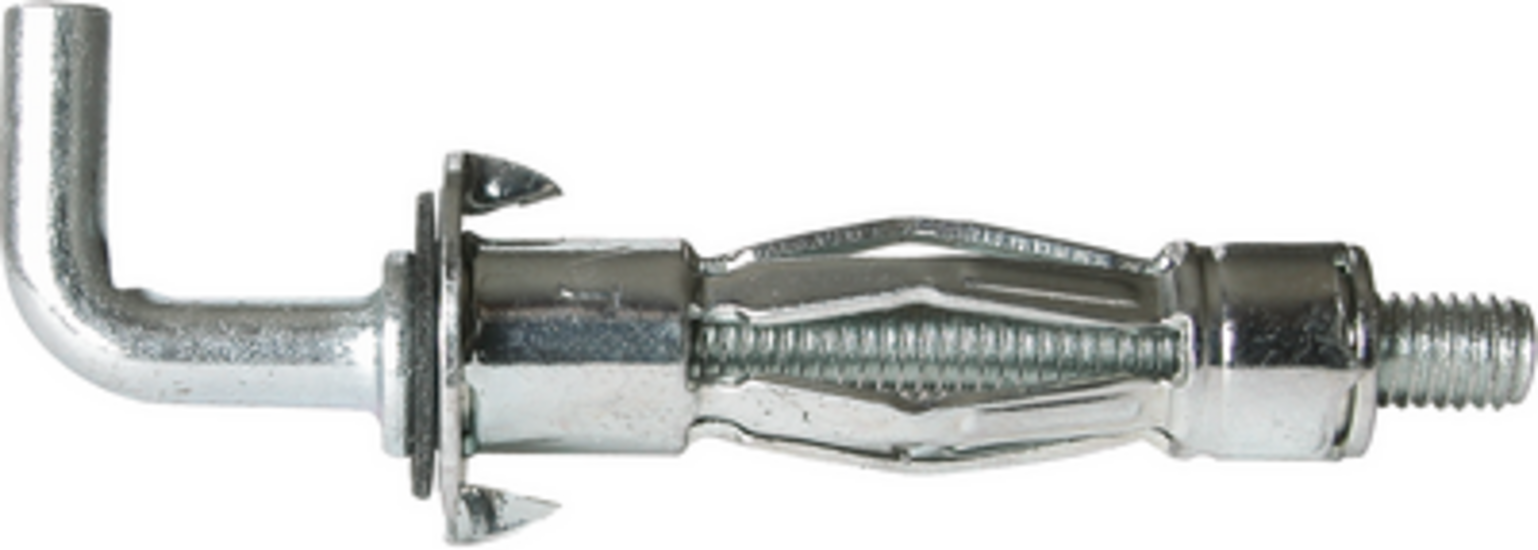 Taco de expansión 10x37 mm acero gancho recto pared hueca 100 unid ...