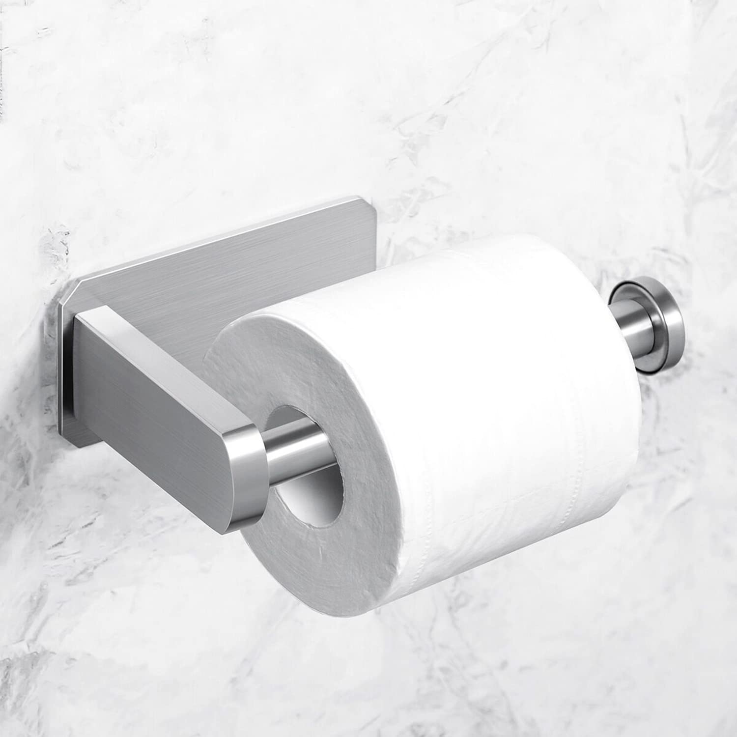 Support Papier Toilette sans Percage,Porte Papier Toilette Adhesif ...