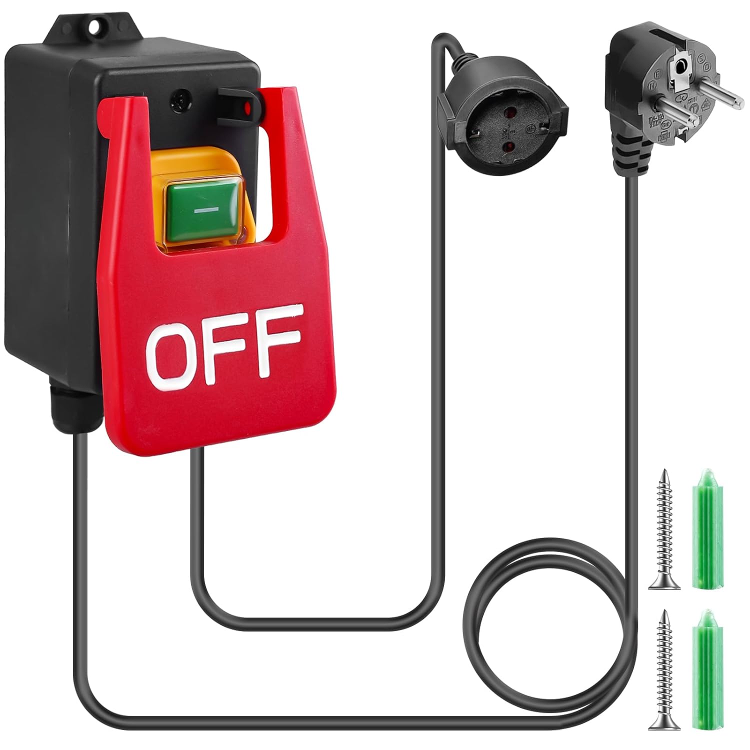 Interruptor de encendido/apagado monofásico de 250 V, interruptor de ...