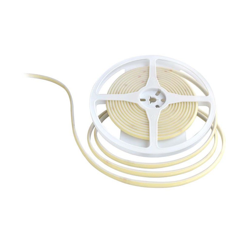 Tira LED COB-320 10W/m 5m 24V 1000Lm/m 3000K IP67 8mm | Leroy Merlin