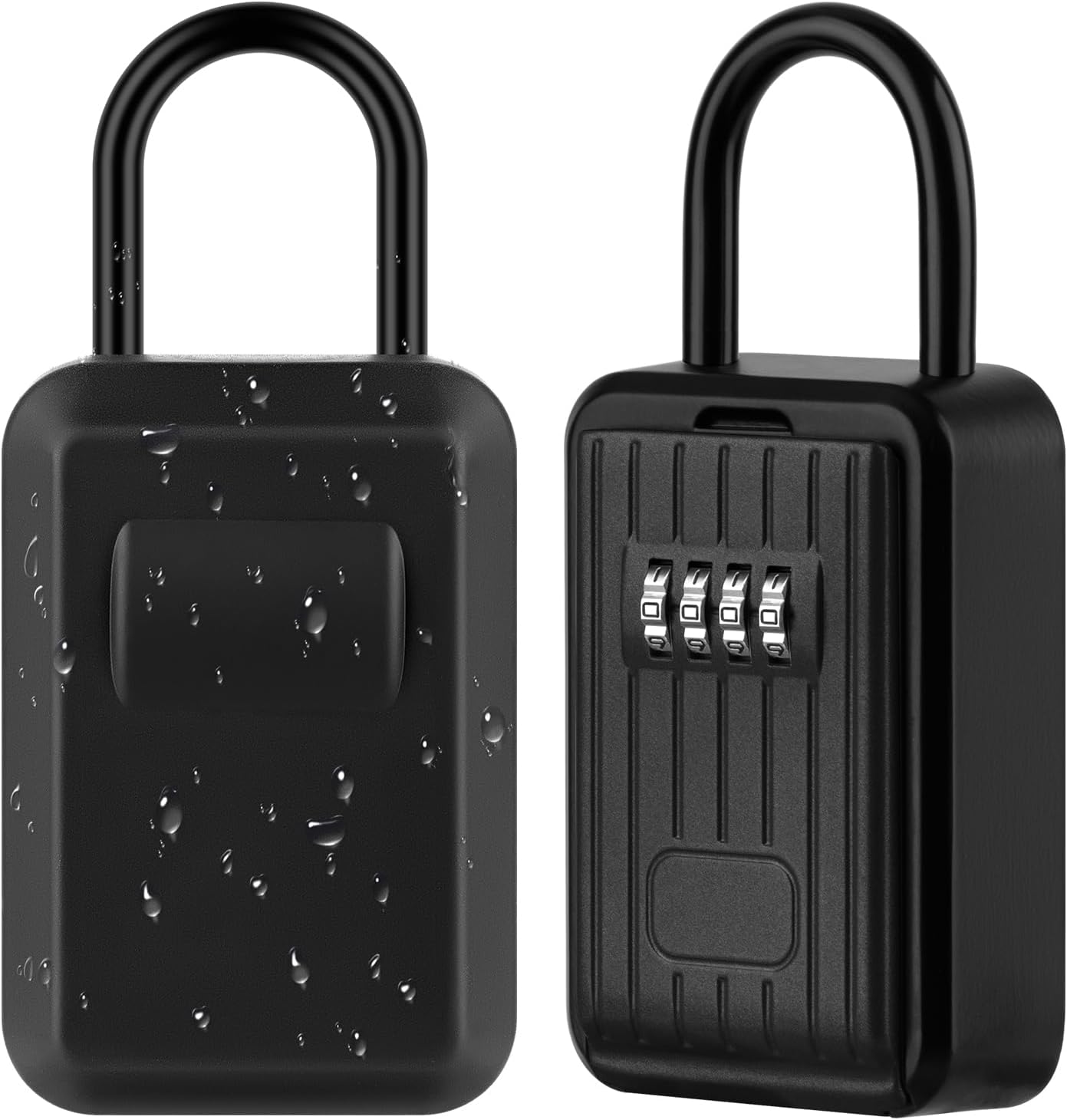 Coffre-fort mural à clés avec combinaison à 4 chiffres, coffre-fort ...