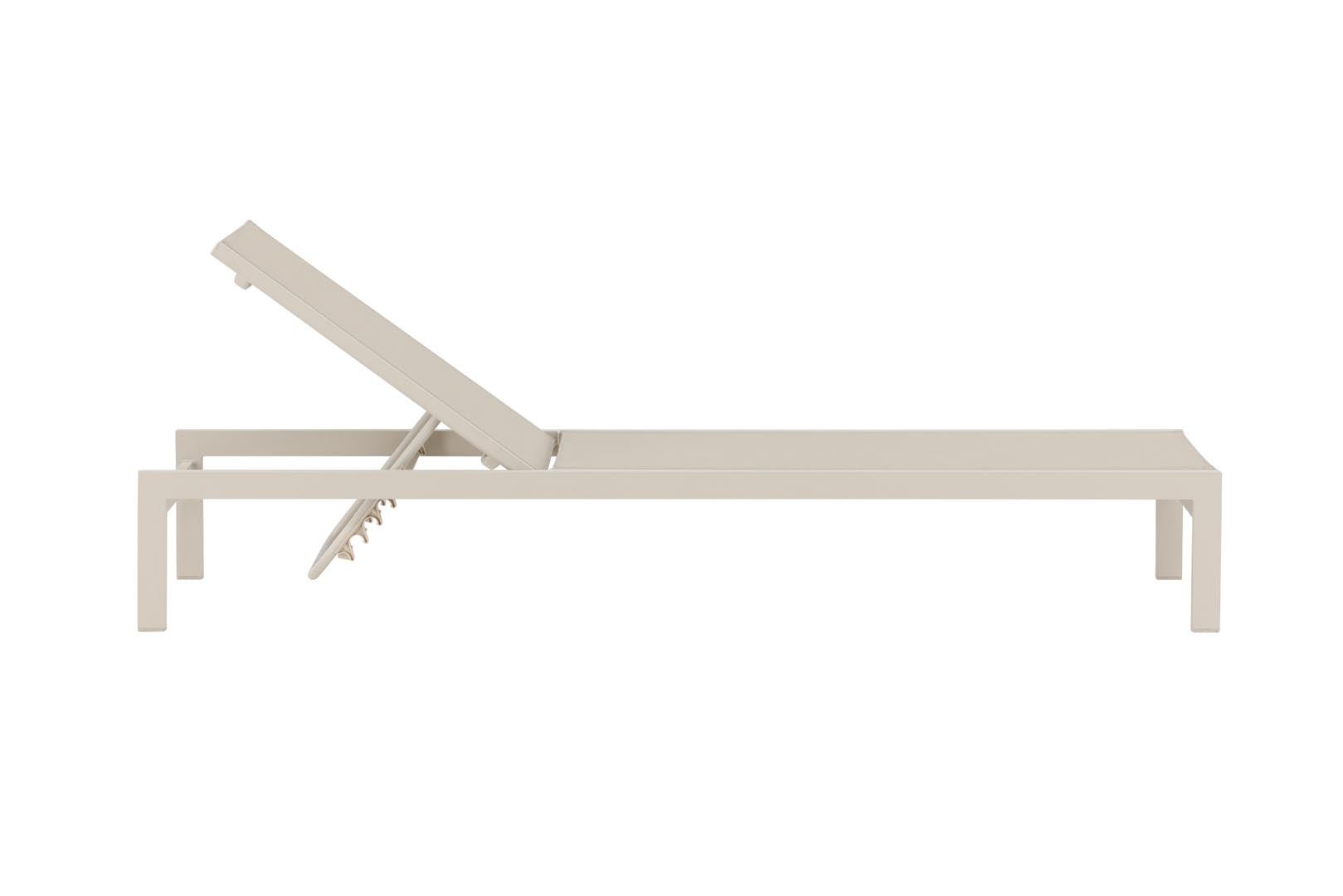 Copacabana chaise longue beige. | Leroy Merlin