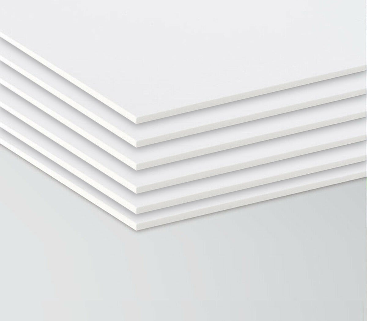 Kit da 6 pezzi pannelli in forex spessore 3 mm misura 40x30 cm colore ...