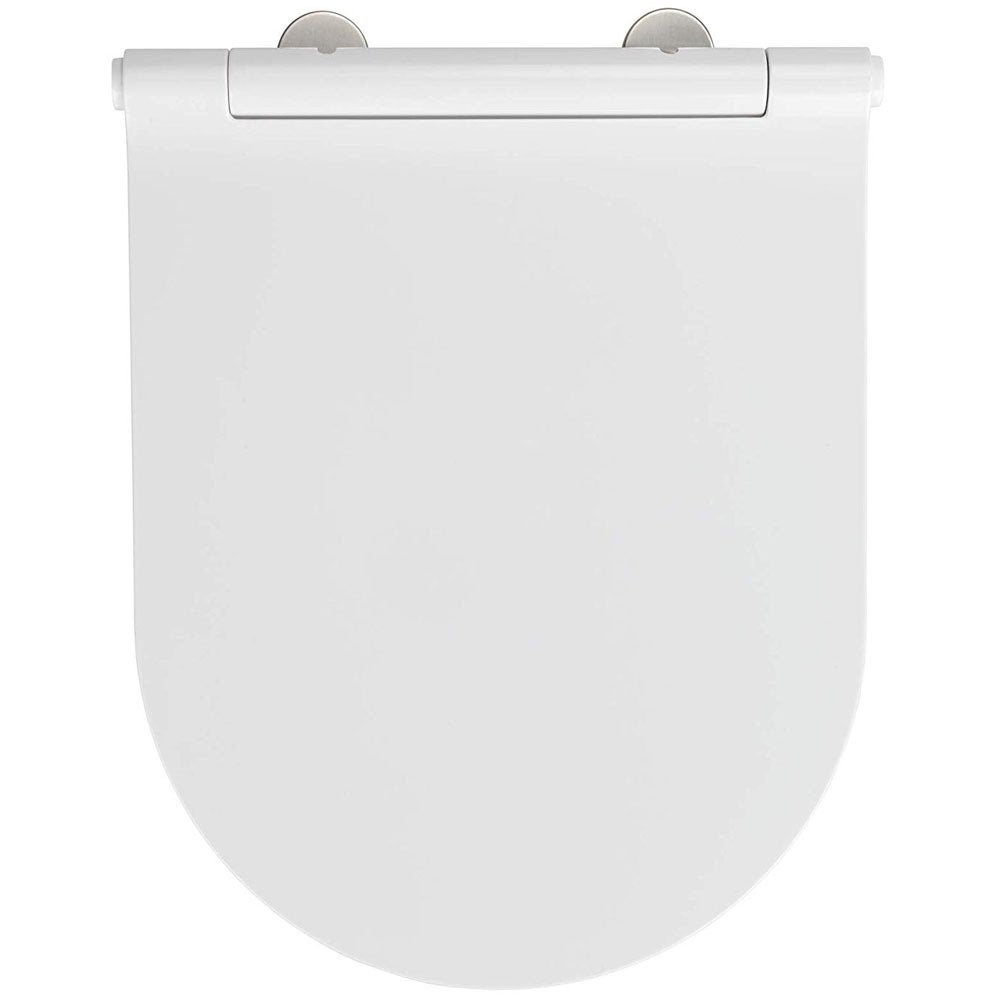 Abattant WC Nuoro avec duroplast, couleur blanc, Fix-Clip, WENKO, WENKO ...
