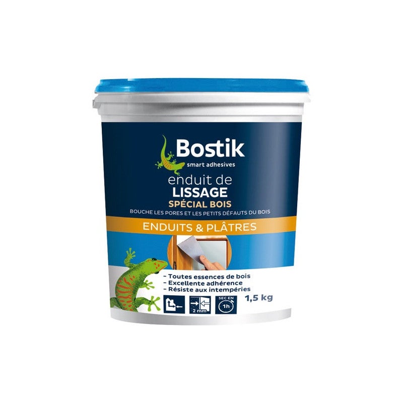 ENDUIT LISSAGE SPECIAL BOIS 1.5KGBOSTI BOSTIK - 30604403 | Bricoman