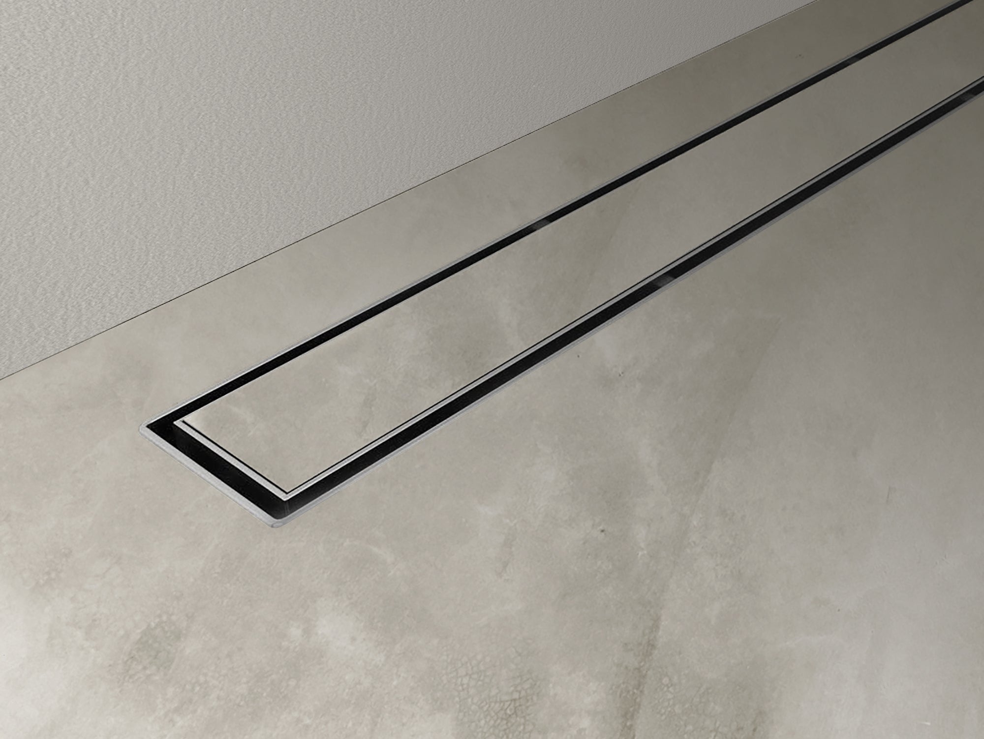 NALA - Caniveau de douche de sol en acier Inox modéle linéaire – 80 cm ...