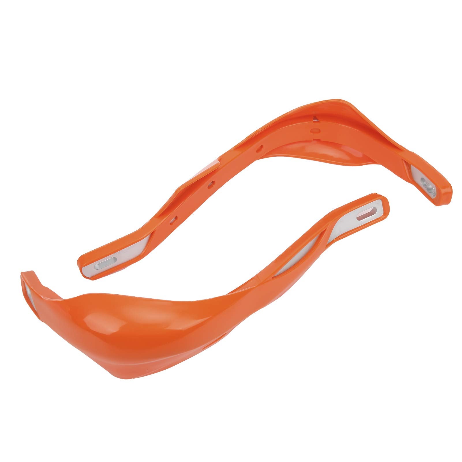 Protector de mano universal para motocicleta, barra de cepillo naranja ...