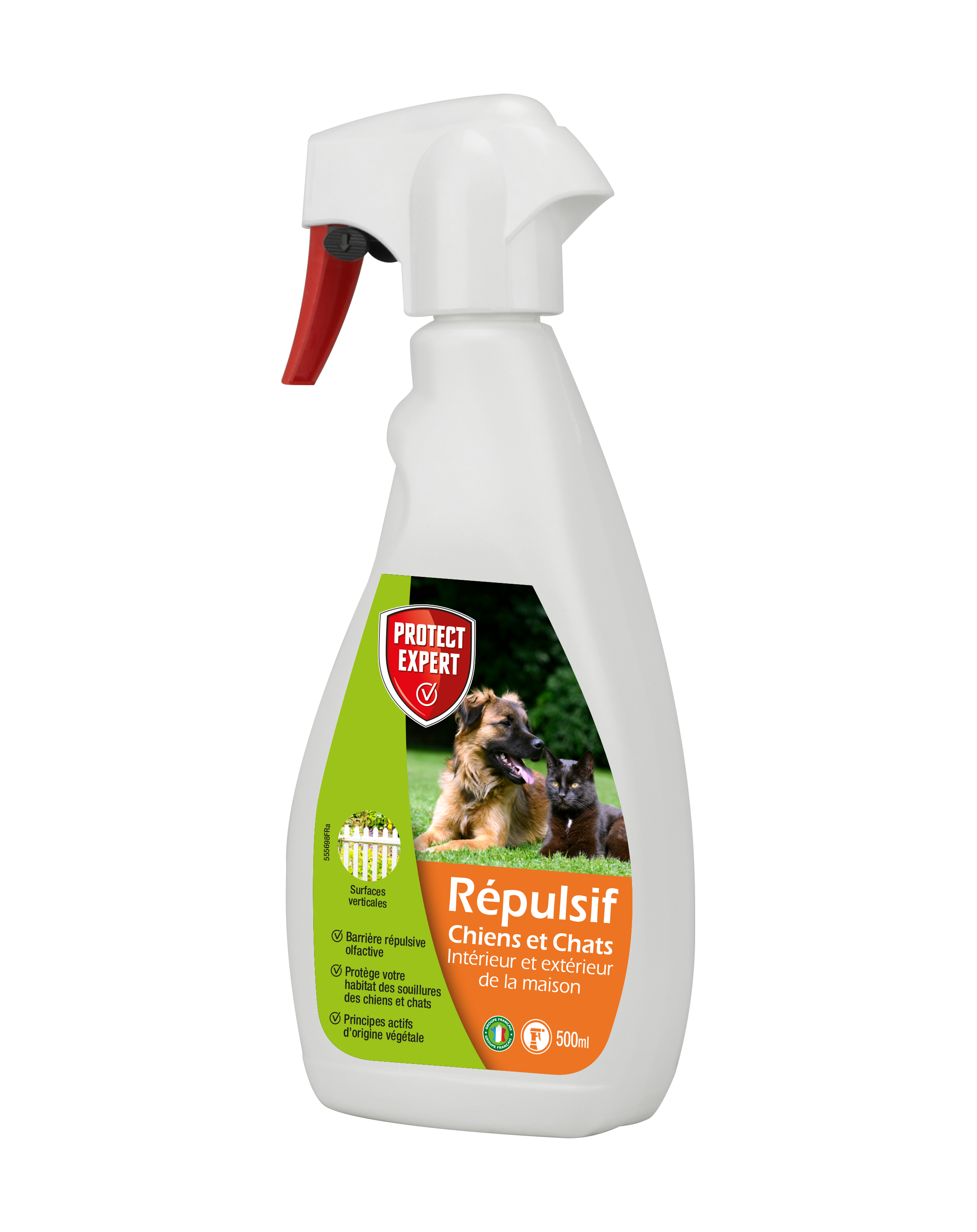 PROTECT EXPERT REPUL500 - Répulsif Chats Et Chiens Liquide - 500ml ...