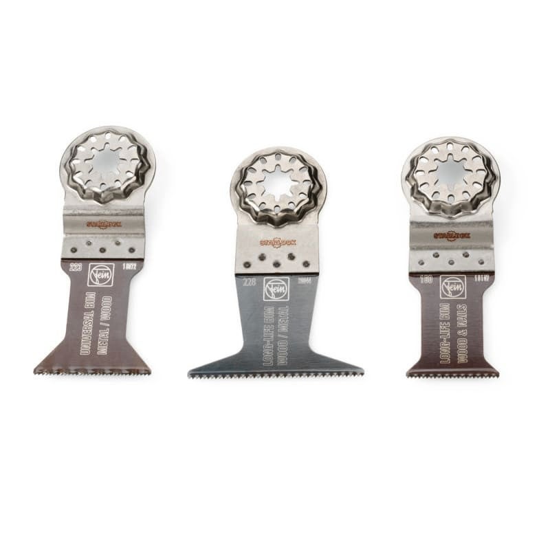 Paquete combinado de hojas de sierra FEIN E-Cut Starlock para madera y ...