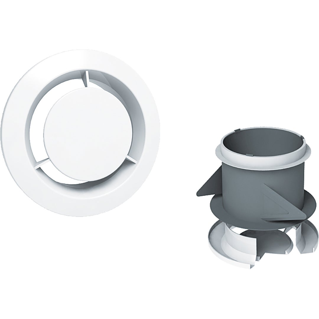 Bouche fixe d'extraction cuisine D 125 mm - AXELAIR - BF125 | Leroy Merlin