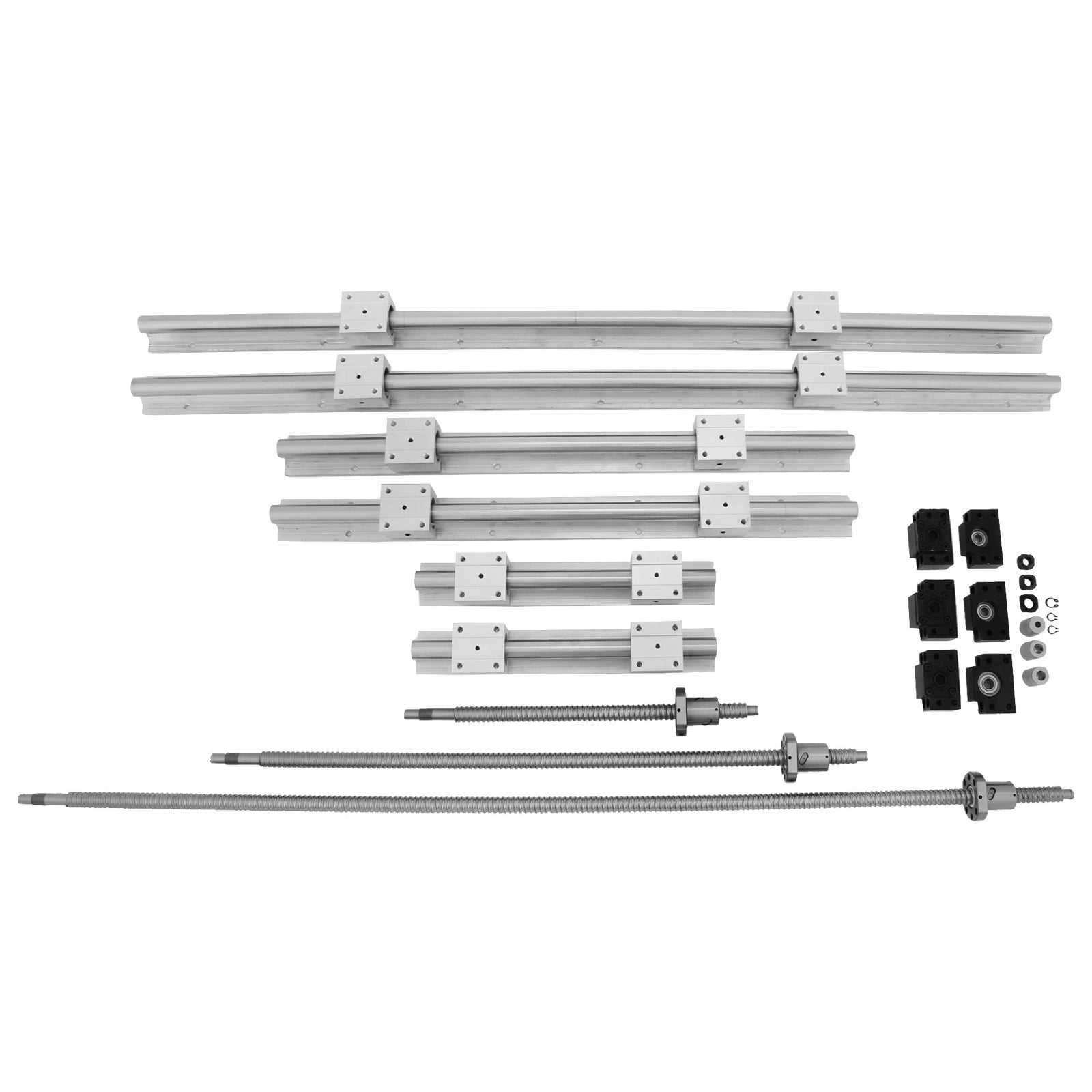 Ensemble Rails Linéaires SBR20 SucceBuy + 3 Vis à Billes RM1605 350/650 ...