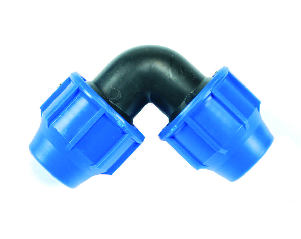 Raccordo a compressione gomito 90° pn16 - ø mm.63x63 | Leroy Merlin