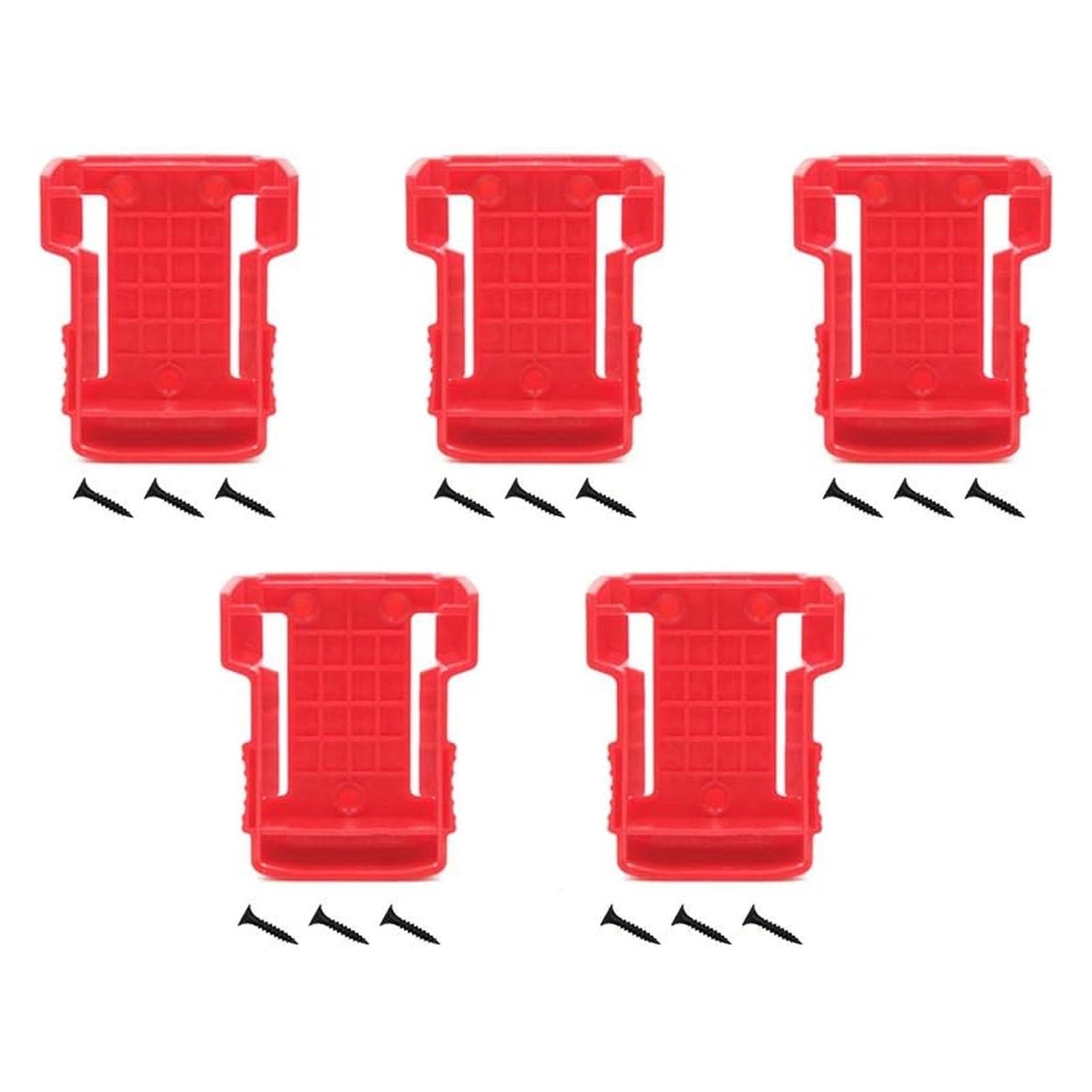 Paquete de 5 soportes para batería de litio, soporte para batería M18 ...
