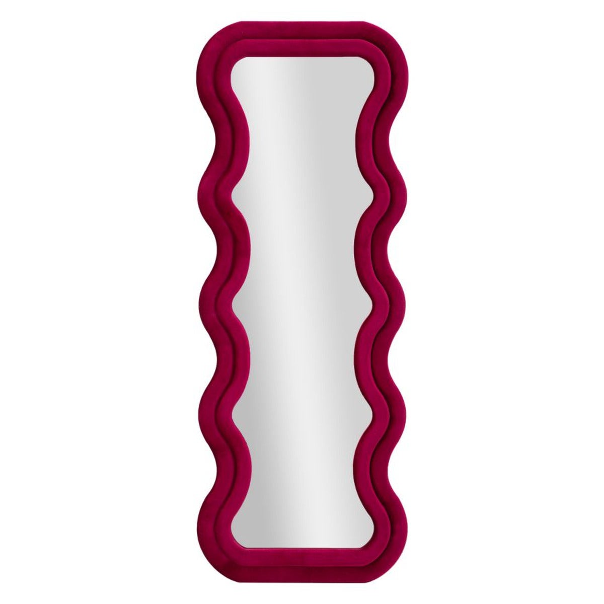 Specchio con Cornice Curve, MDF, Rosa, Epikasa | Leroy Merlin