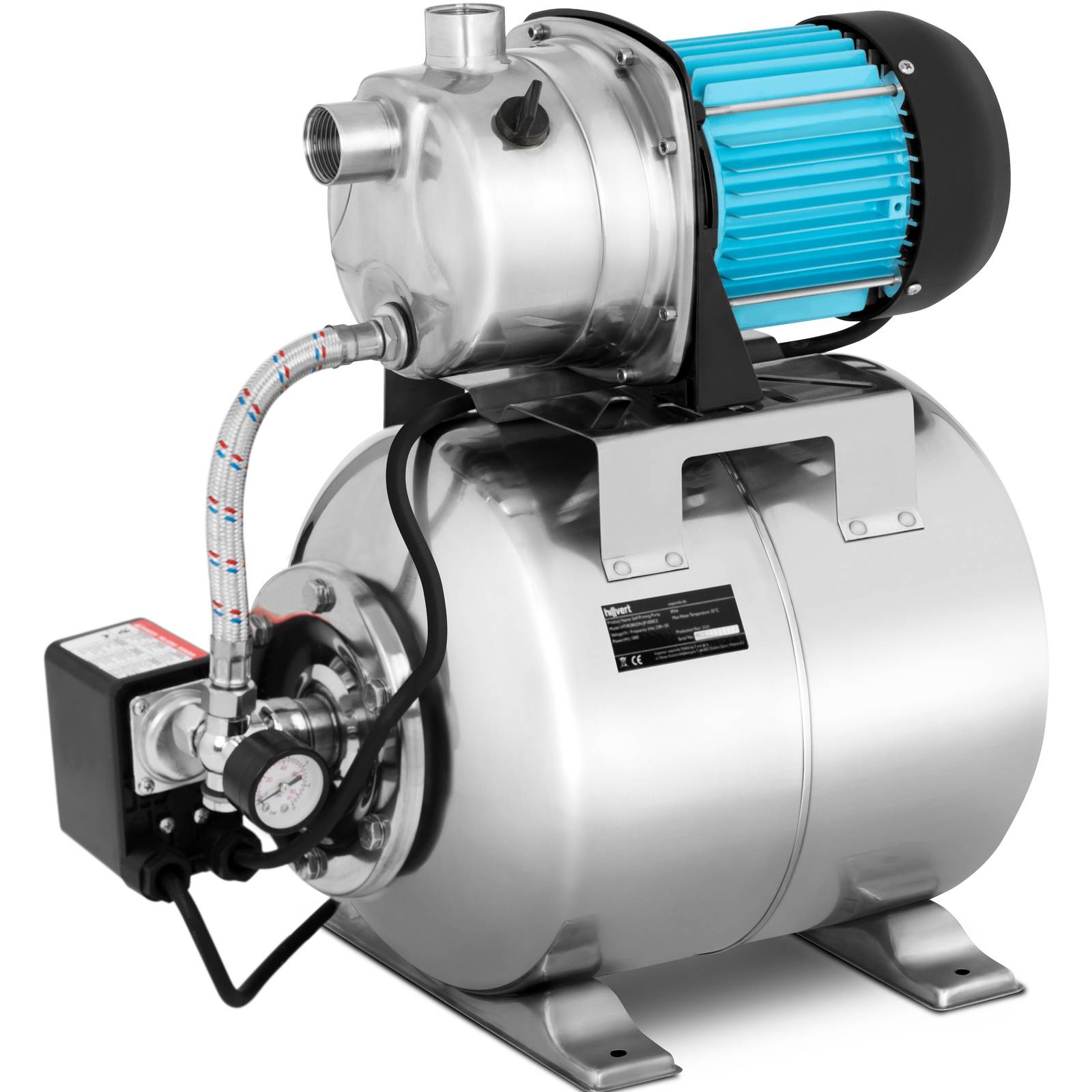 Groupe hydrophore - hillvert - Puissance : 1 000 W - Débit max. : 3 100 ...