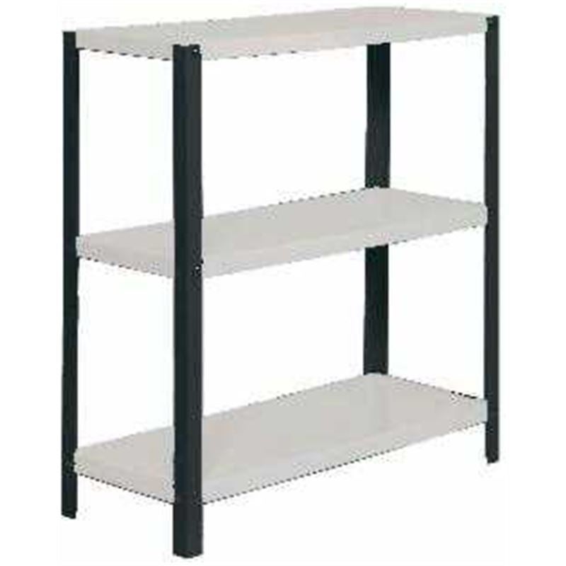 Estanteria SIMONHOME CLASSIC PLUS 3/300 ANTRACITA/BLANCO - 8425437104121 - Simon Rack | Leroy Merlin