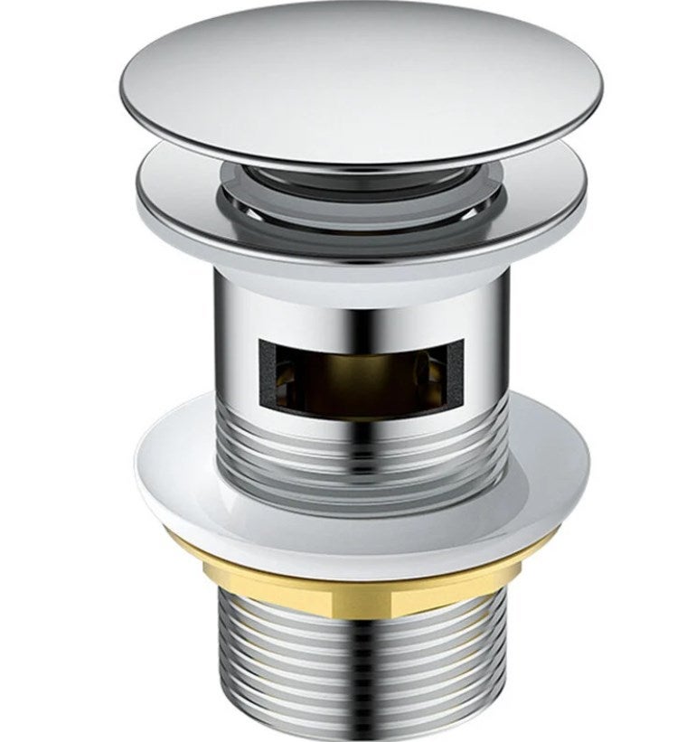 Bonde de Lavabo Universel Pop Up Automatique Bouchon de Vidange ...