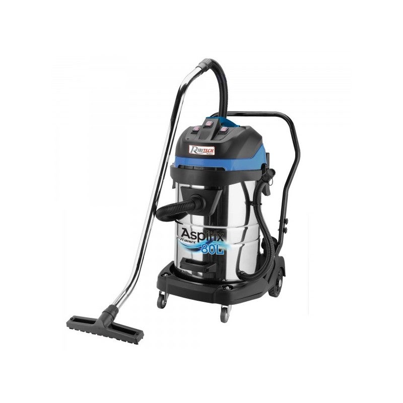 Aspiratore con serbatoio acqua e polvere 80l 3000w - Ribimex PRASP81LX3 ...
