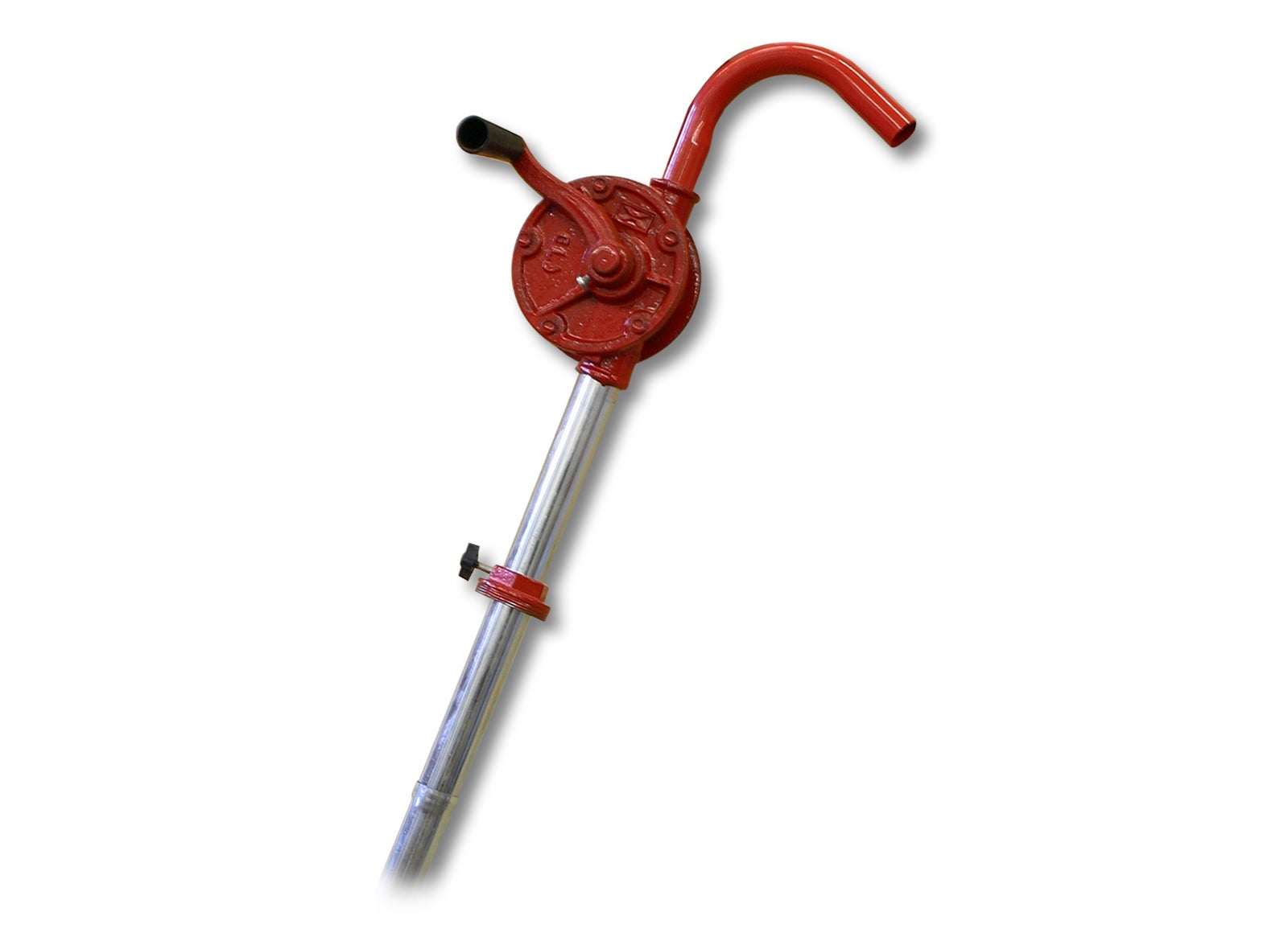 Wiltec Pompa manuale per travaso gasolio 22l/min 5 m Pompa rotativa per ...