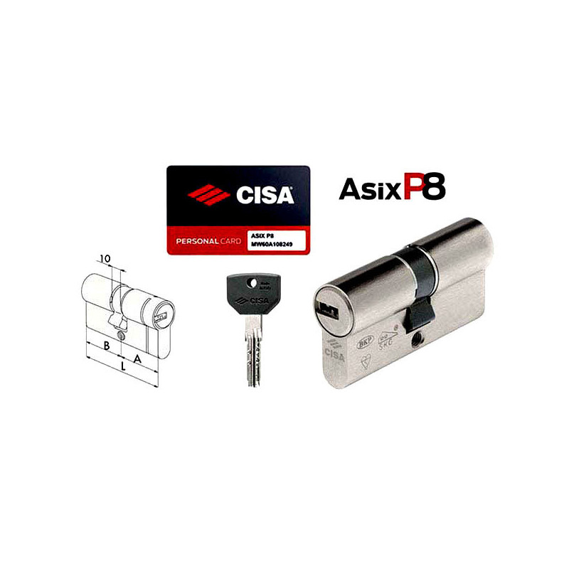 Cilindro Inferior 109.0-54.5-54.5 0Q311-70-0 Cisa | Leroy Merlin