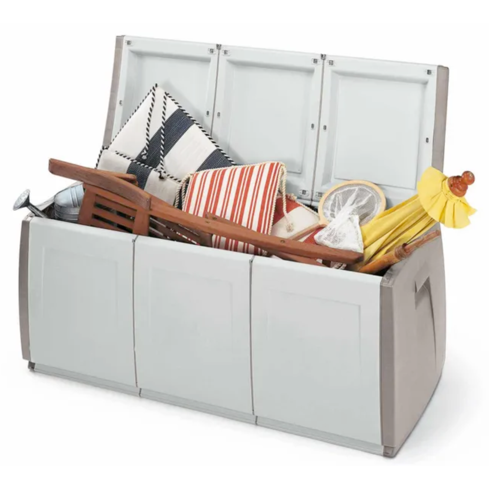 COFRE TERRY BOX 140X54XH57 CM GRIS | Leroy Merlin