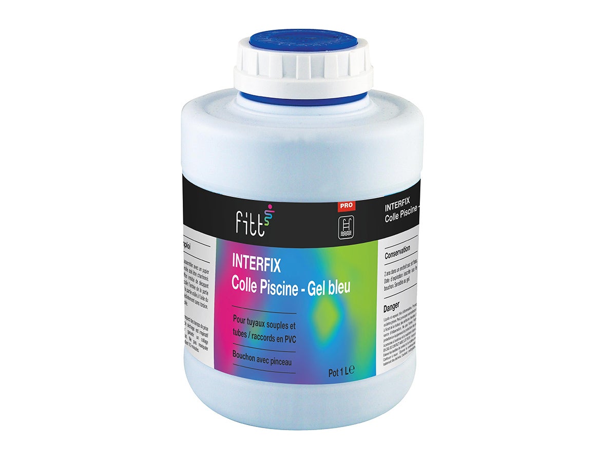 Colle pvc gel bleu interfix pour pvc souple et rigide - 1000 ml | Leroy ...
