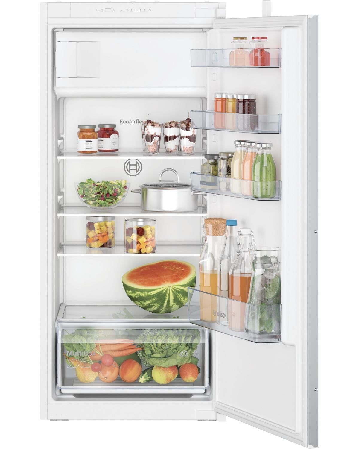Bosch Serie 2 KIL42NSE0 nevera combi Integrado 187 L E Blanco | Leroy ...