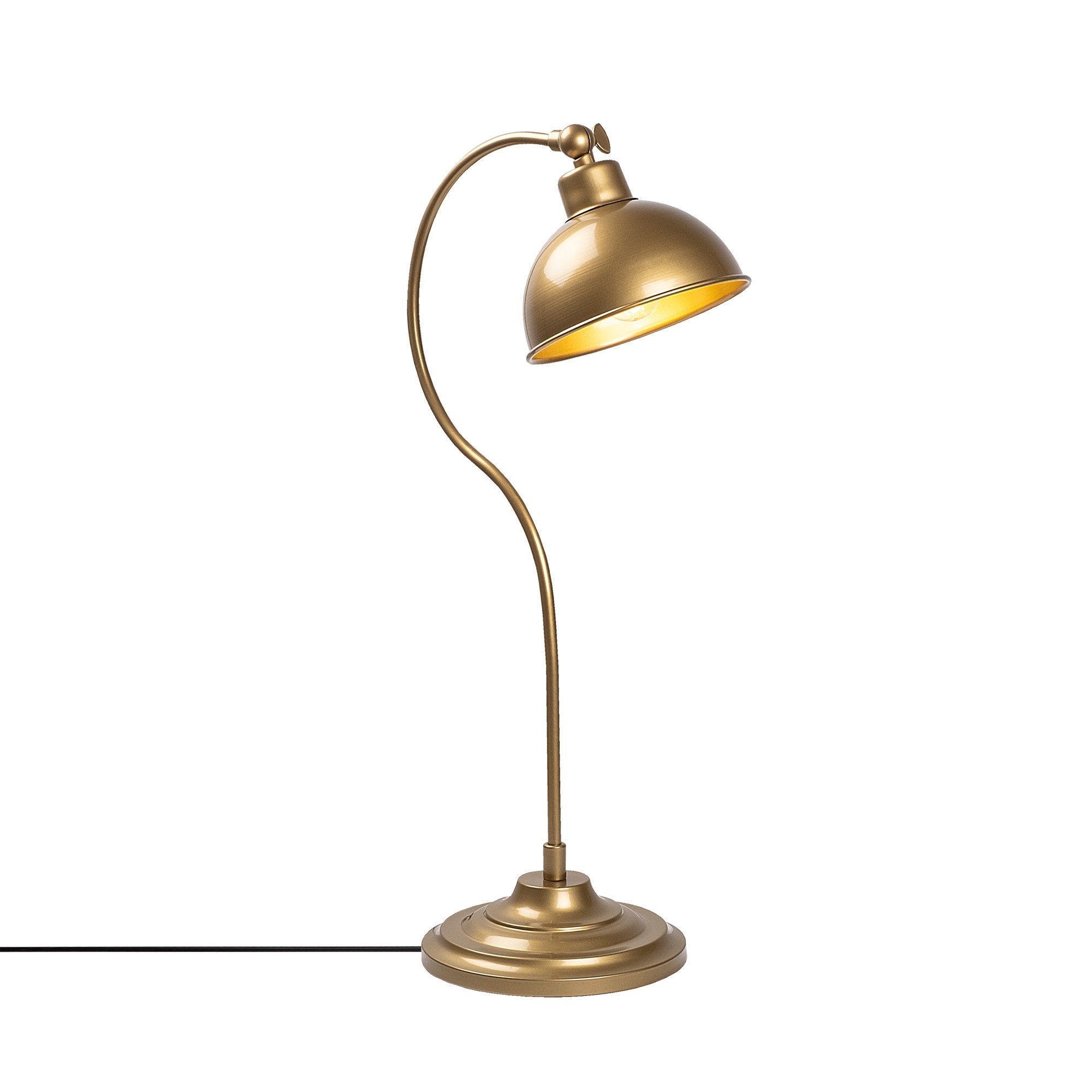 Lampe à poser - Gold, 19x29x58 | Leroy Merlin
