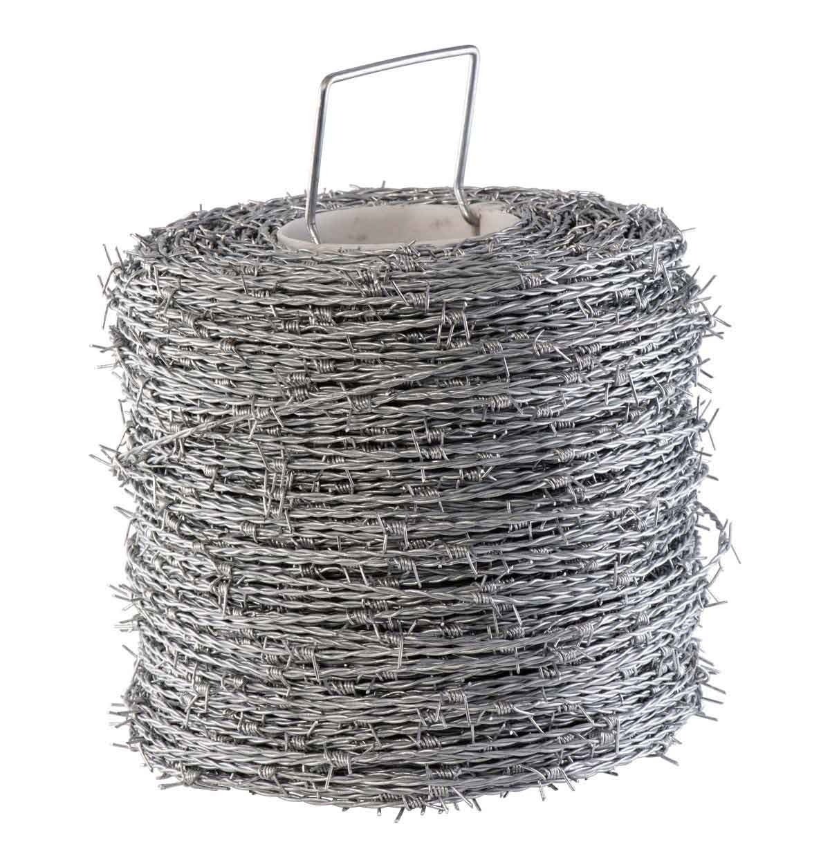 Fil De Fer Barbelé / Fil De Fer Pointu 500 M. (2 Fils 1,7Mm) | Leroy Merlin