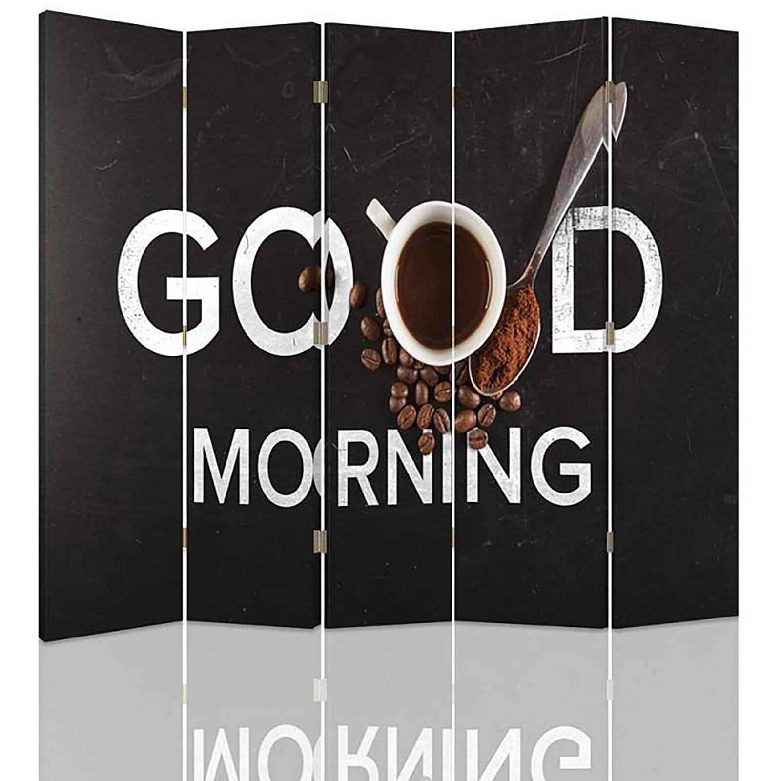 Paravent Bonjour 5 Volets: Déco Pratique et Tendance - 180 x 180 cm - 2 ...