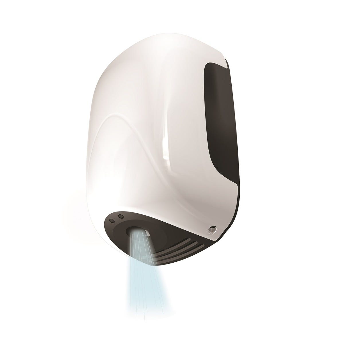 Eco-jet 900w sèche-mains électrique avec cellule photoélectrique blanc ...
