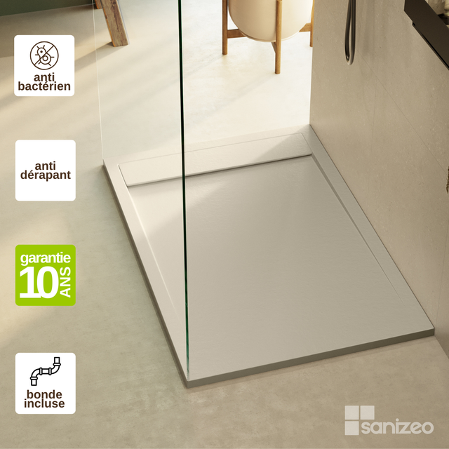 Bac de douche 120x90 au meilleur prix | Leroy Merlin