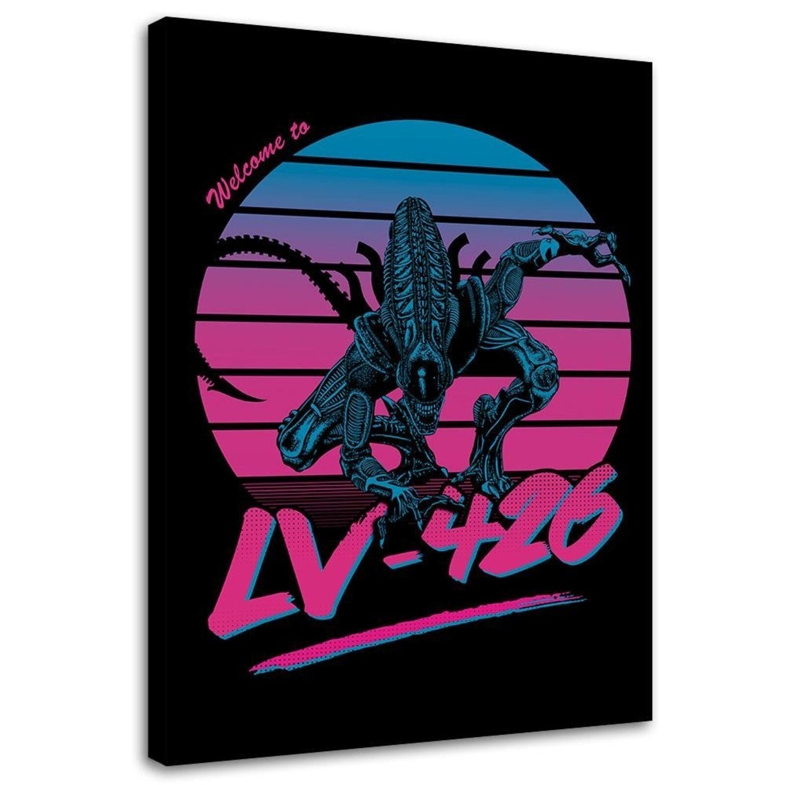 Tableau Alien Welcome to LV-426 | Leroy Merlin