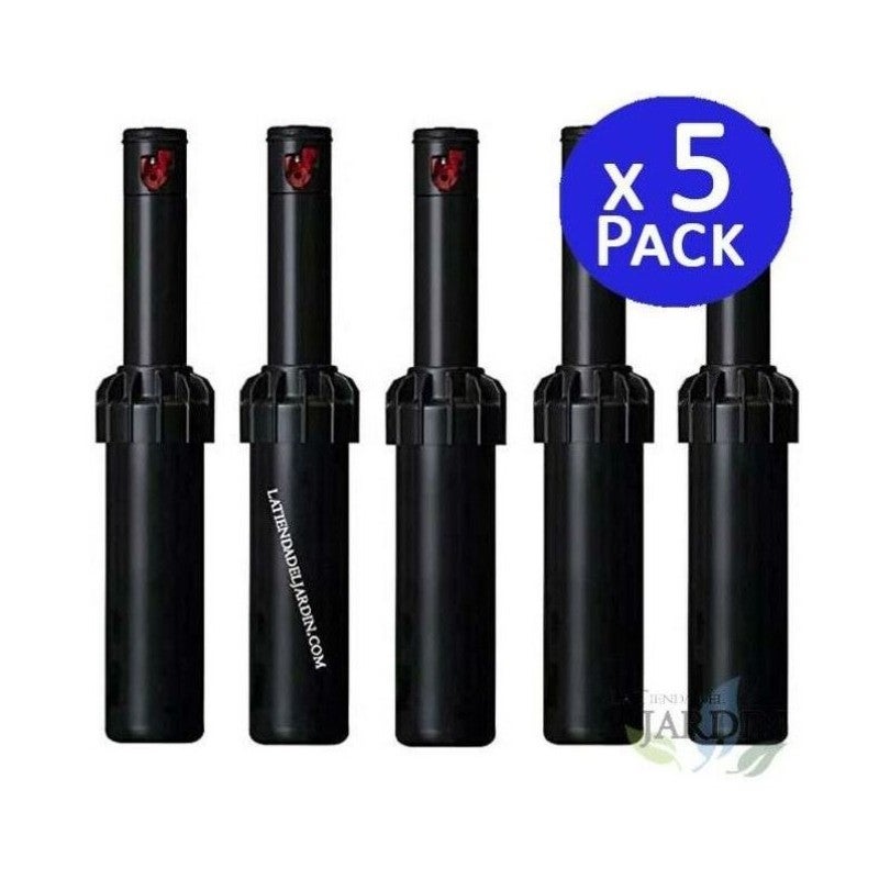 Pack 5 Aspersor de riego Hunter PGJ-04 1/2'' | Alcance 4,3-11,6 m ...