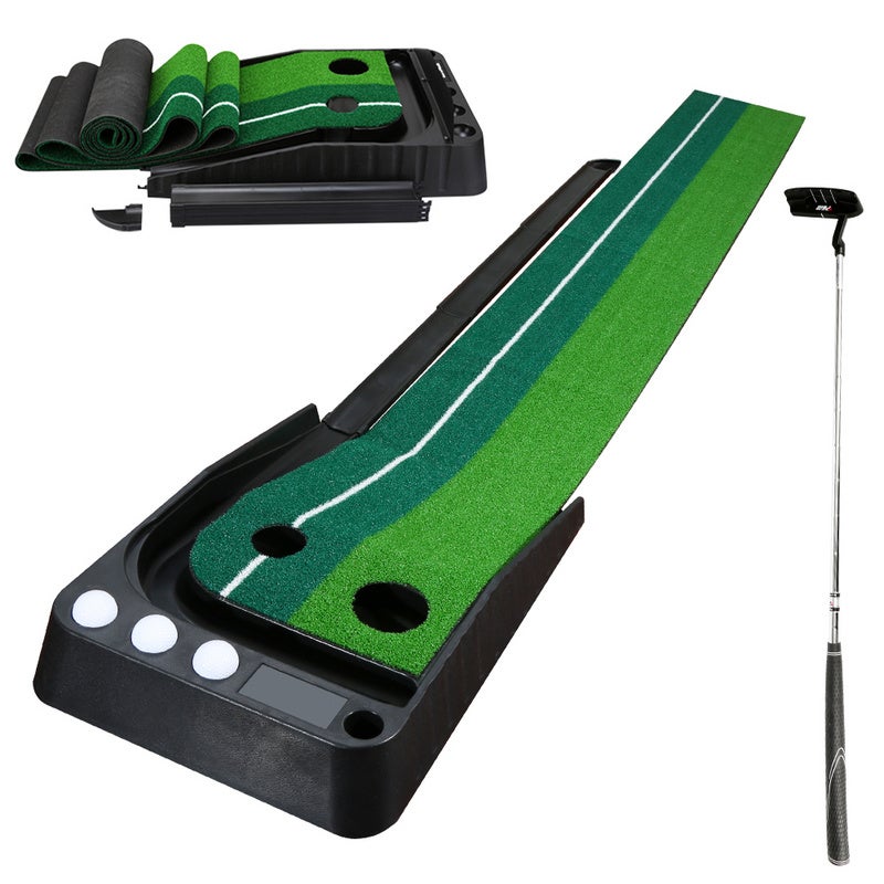Tapis de Putting Entraînement Golf,tapis d'entraînement de golf en ...