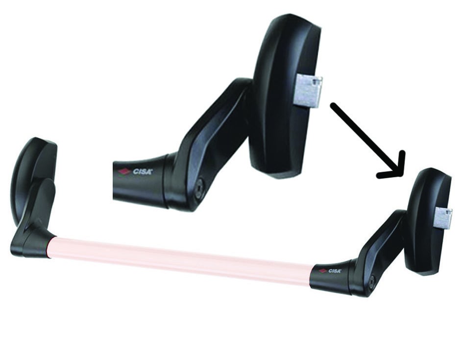 Barre anti-panique Cisa 59001 | Leroy Merlin