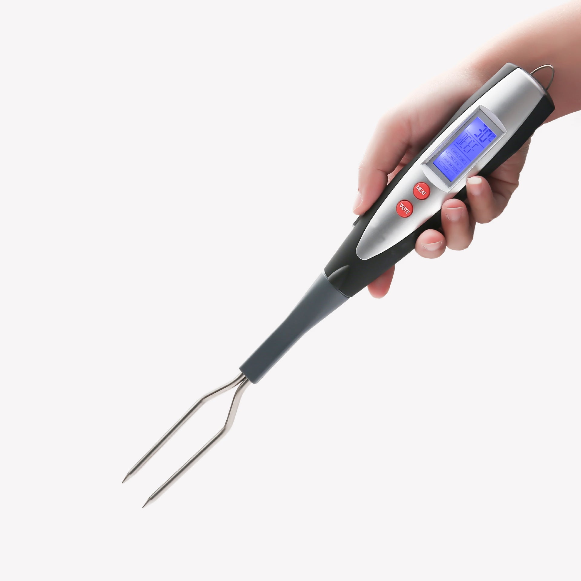 Fourchette de température numérique avec DEL | Thermomètre à viande ...