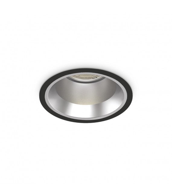 Ideal Lux OFF Downlight Empotrable Redondo Negro 16,2cm 4000K | Leroy ...
