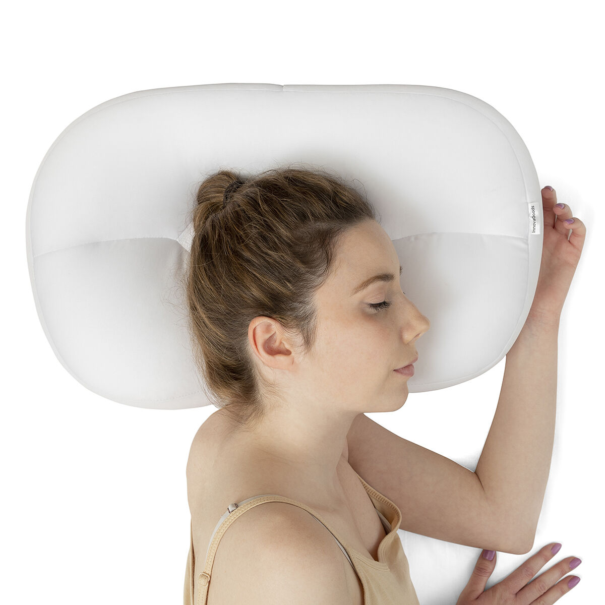 Oreiller Nuage 3D Antiride Wrileep InnovaGoods | Leroy Merlin
