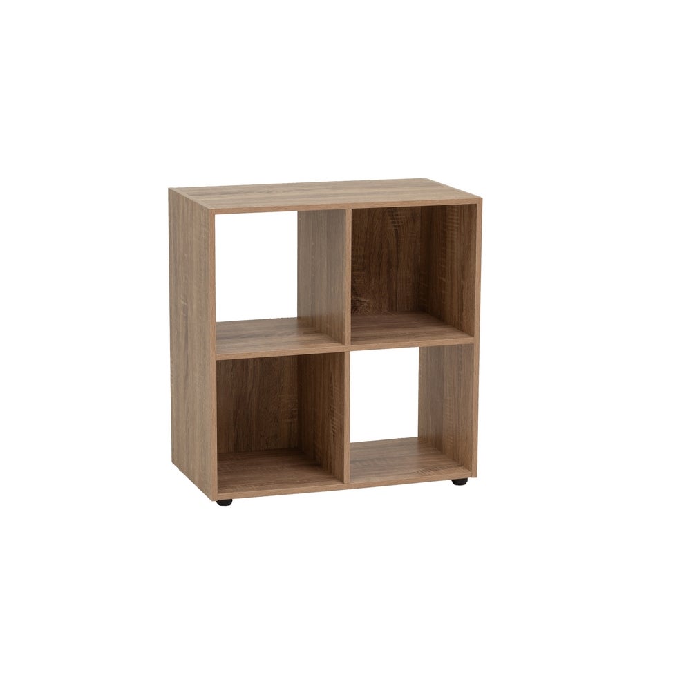 Libreria a cubo con ripiani in MDF naturale, 60x62 cm CasaSelección ...