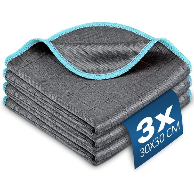 Chiffon Magique Microfibre Carbone, Vitre Lunette Vaisselle Cuisine ...