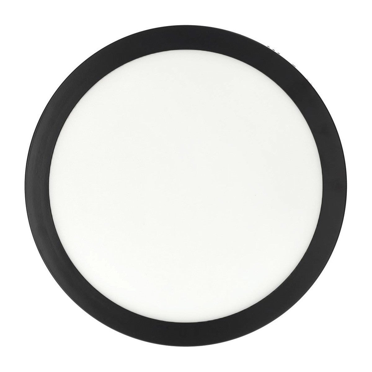 Plafón LED 24W Redondo Negro - Luz Fría | Leroy Merlin