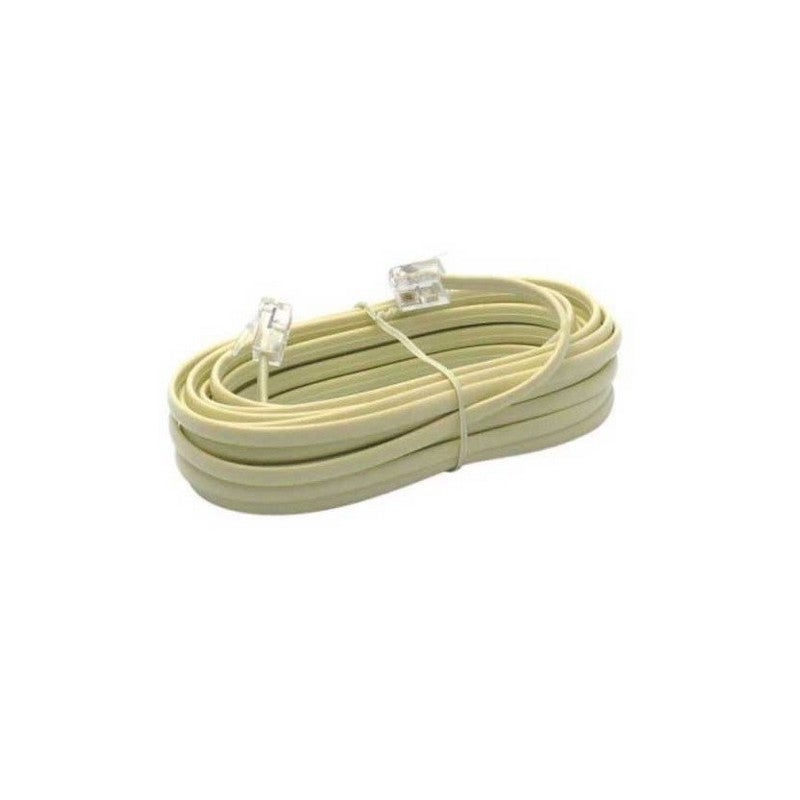 Cable telephone rj11 10 metres | Leroy Merlin