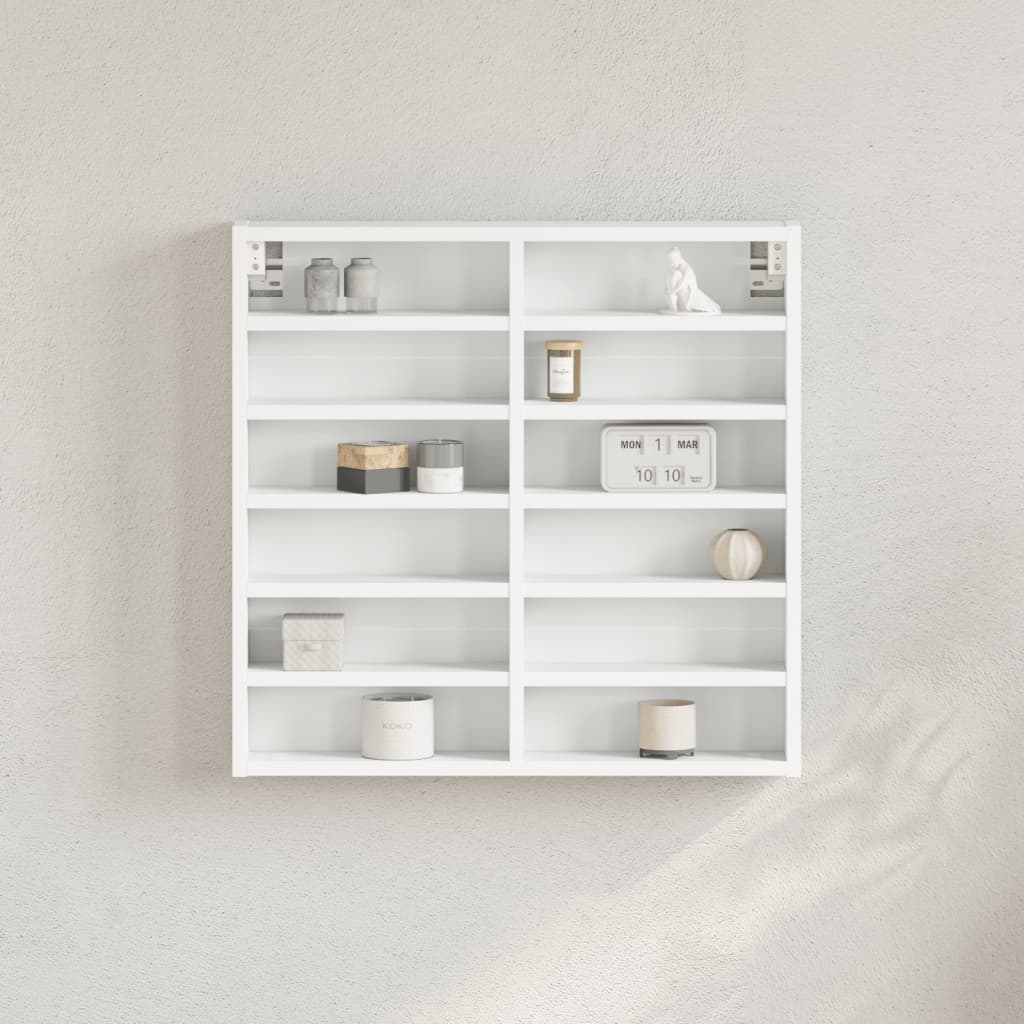 Vitrina blanca de madera contrachapada 60x8,5x58 cm | Leroy Merlin