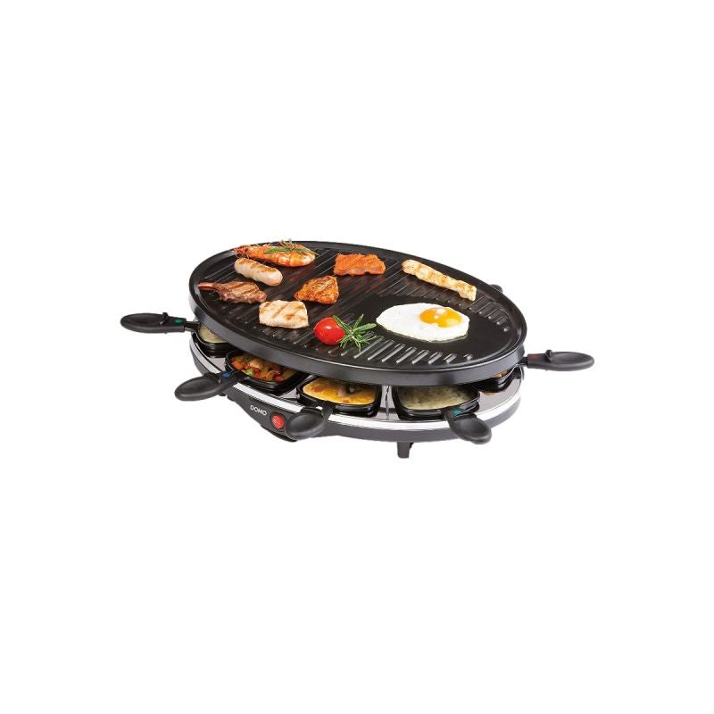 Raclette - Grill DOMO - 8 personnes - DO9038G | Leroy Merlin